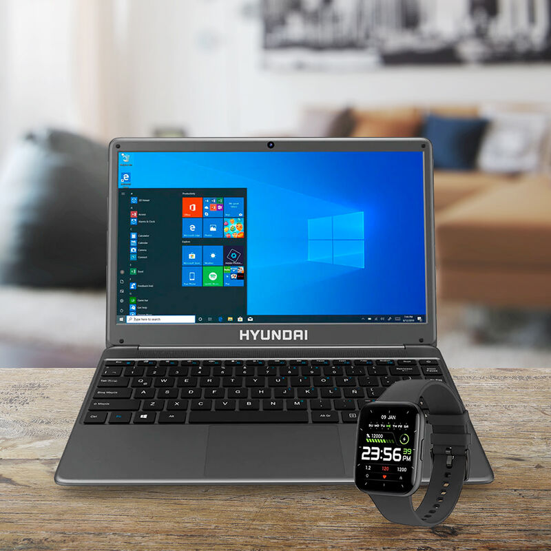 Laptop Hyundai +Smartwatch Hyundai